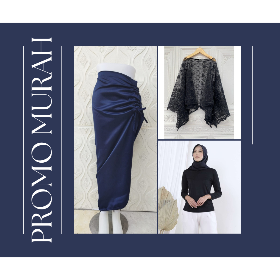 Jual PAKER ROK SERUT DAN KEBAYA One set Kebaya OneSet Kondangan Kekinian Kebaya Modern GHINA ...