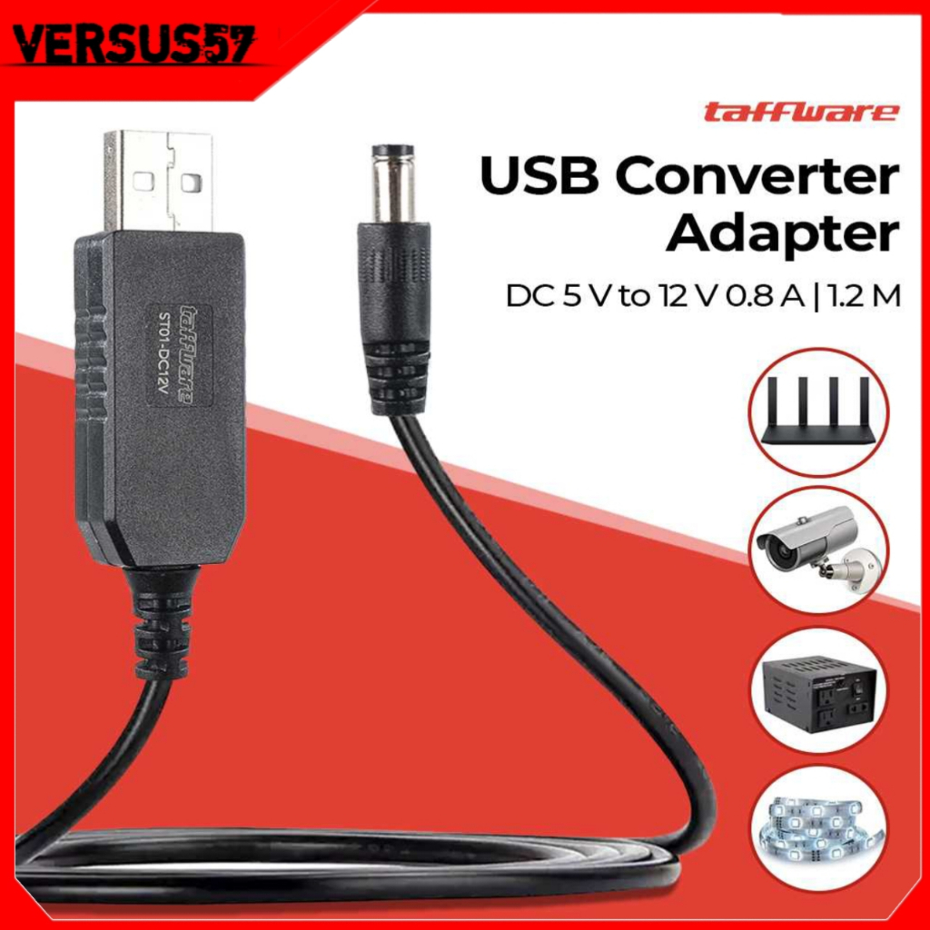 Jual Kabel Adapter USB Converter DC 5V to DC 12V 0.8A dari Modem Orbit ...