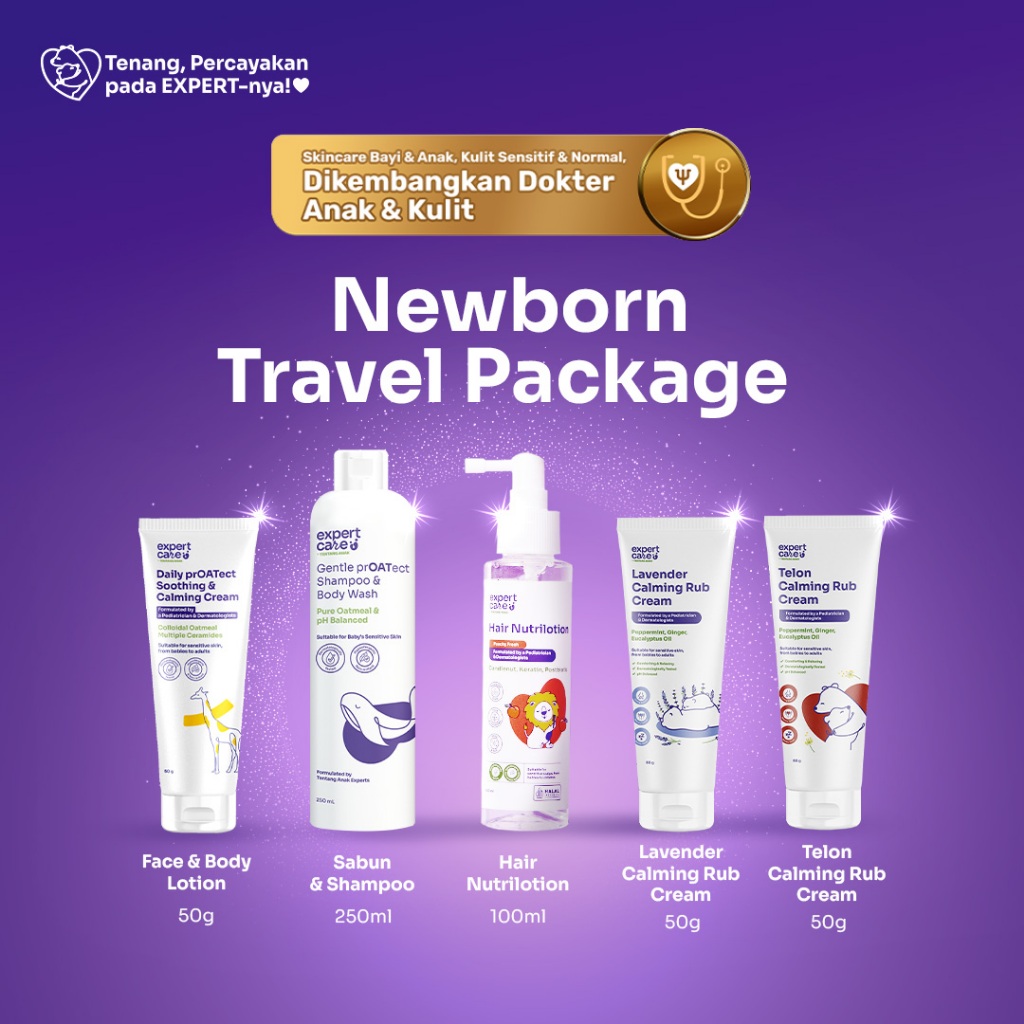 Jual Paket Skincare Anak & Bayi - Expert Care Newborn Travel Package ...
