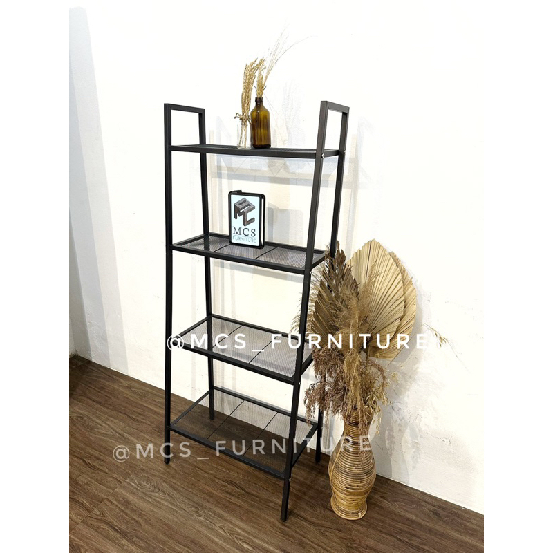 Jual Rak Besi 4 Tingkat Full Besi Metal Storage Rack Penyimpanan Mebel ...