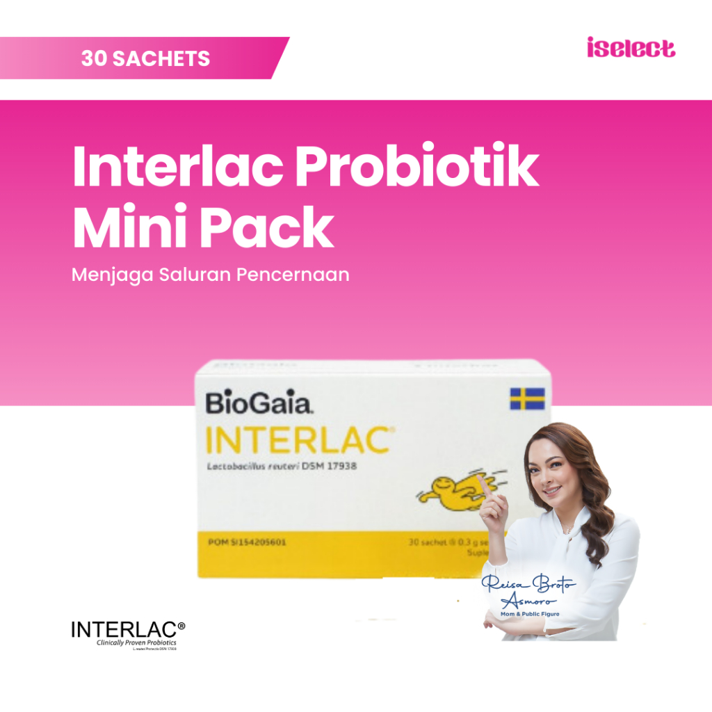 Jual Interlac Probiotik Mini Pack 30 Sachet - Menjaga Saluran ...