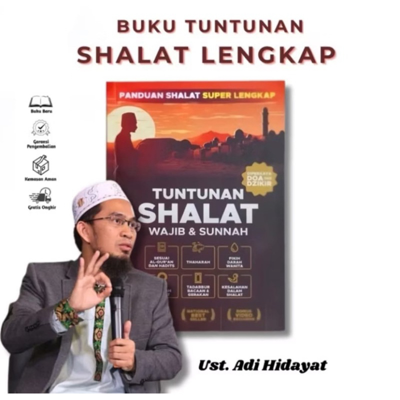 Jual ORIGINAL Panduan Sholat Lengkap Imam Syafii Fullcolour Dilengkapi ...
