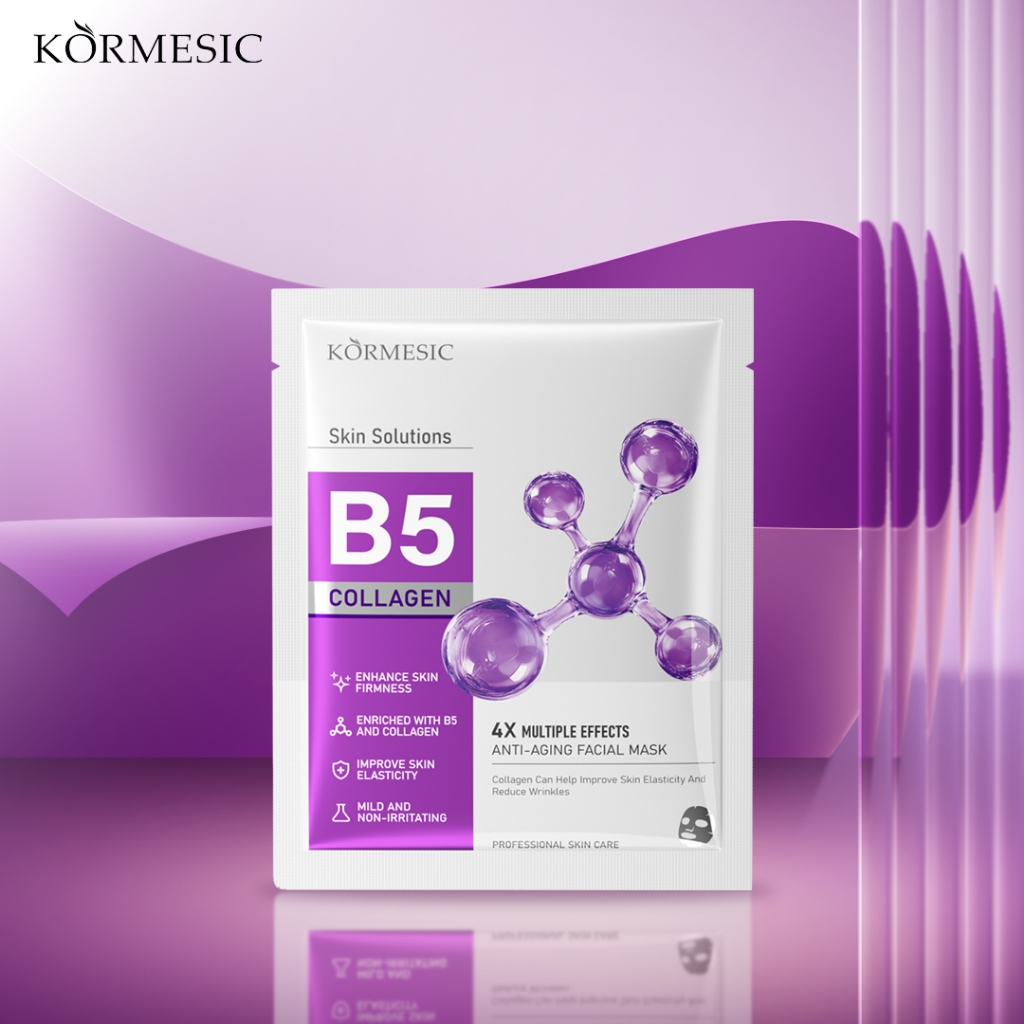 Jual KORMESIC B5 Collagen 4X Sheet Mask – Masker Wajah Anti-Aging ...