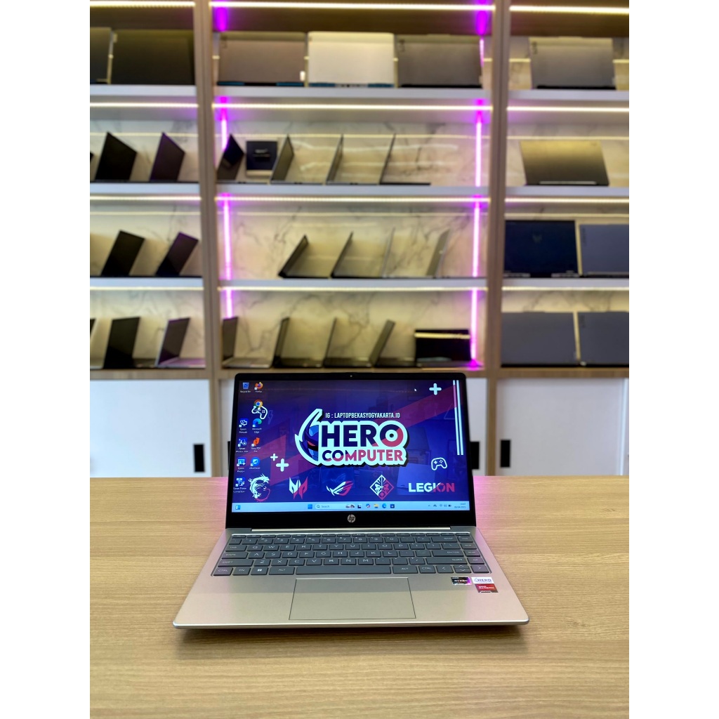 Jual Laptop HP 14 EM0332AU, AMD Ryzen 3 7K | Shopee Indonesia