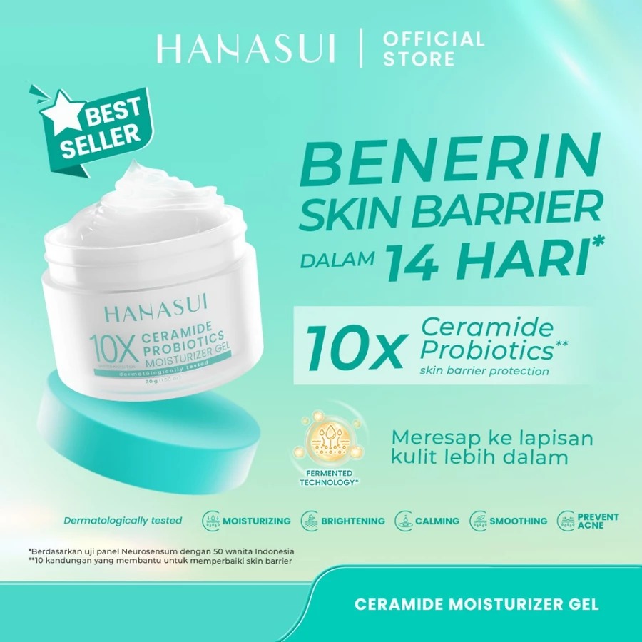 Jual BENERIN SKIN BARRIER DALAM 14 HARI !!!* Hanasui Ceramide ...