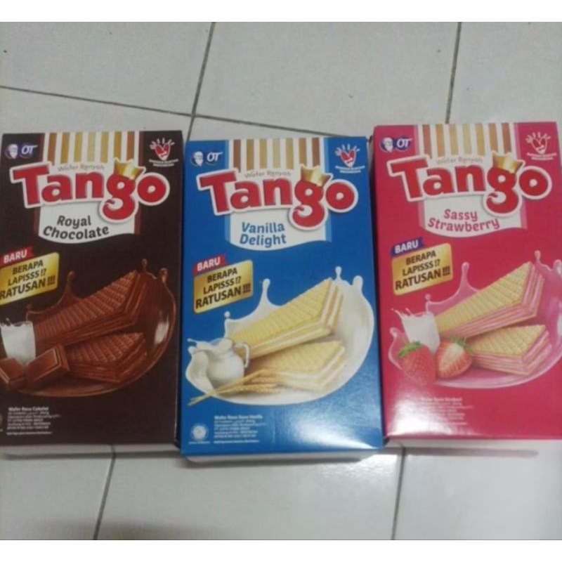 Jual Wafer Tango Royal Coklat (5gr) - 3 Box | Shopee Indonesia
