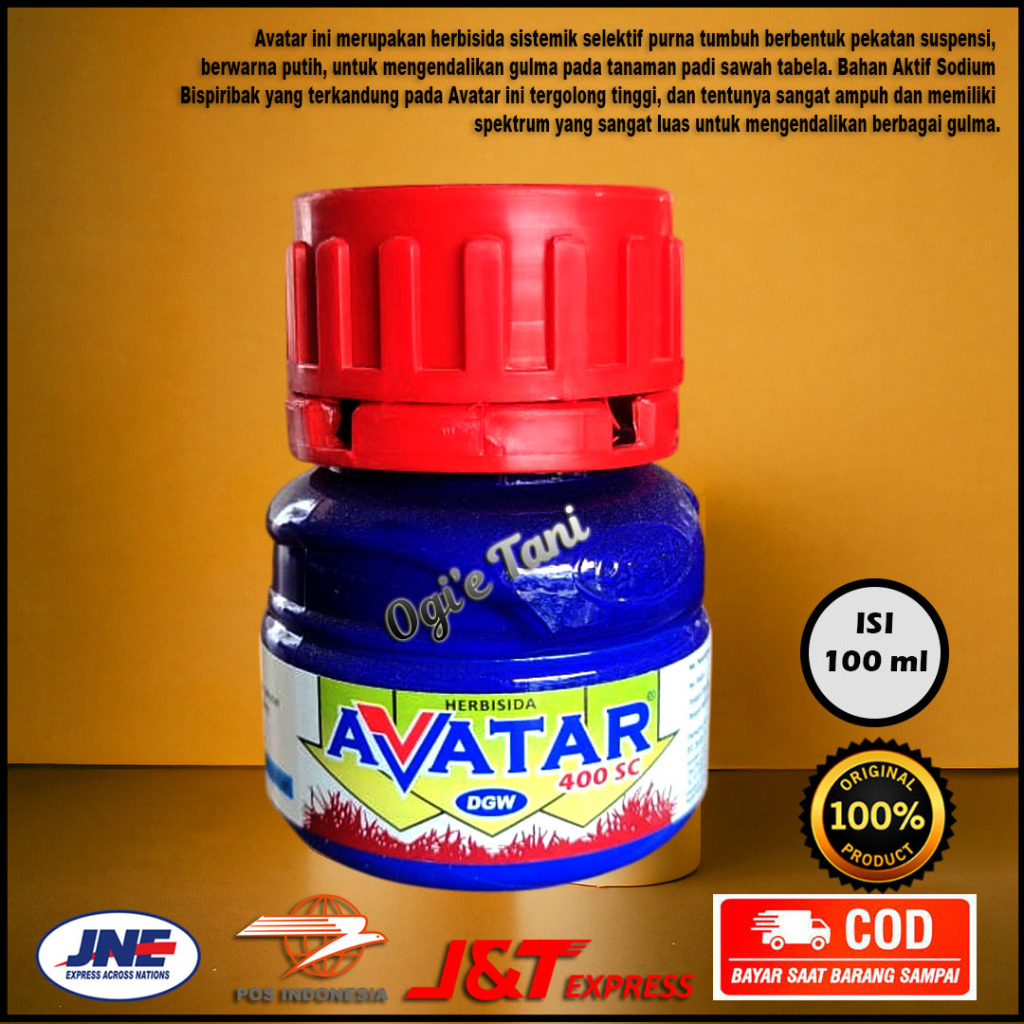 Jual HERBISIDA AVATAR 400SC, Herbisida Selektif Padi, Isi 100ml ...