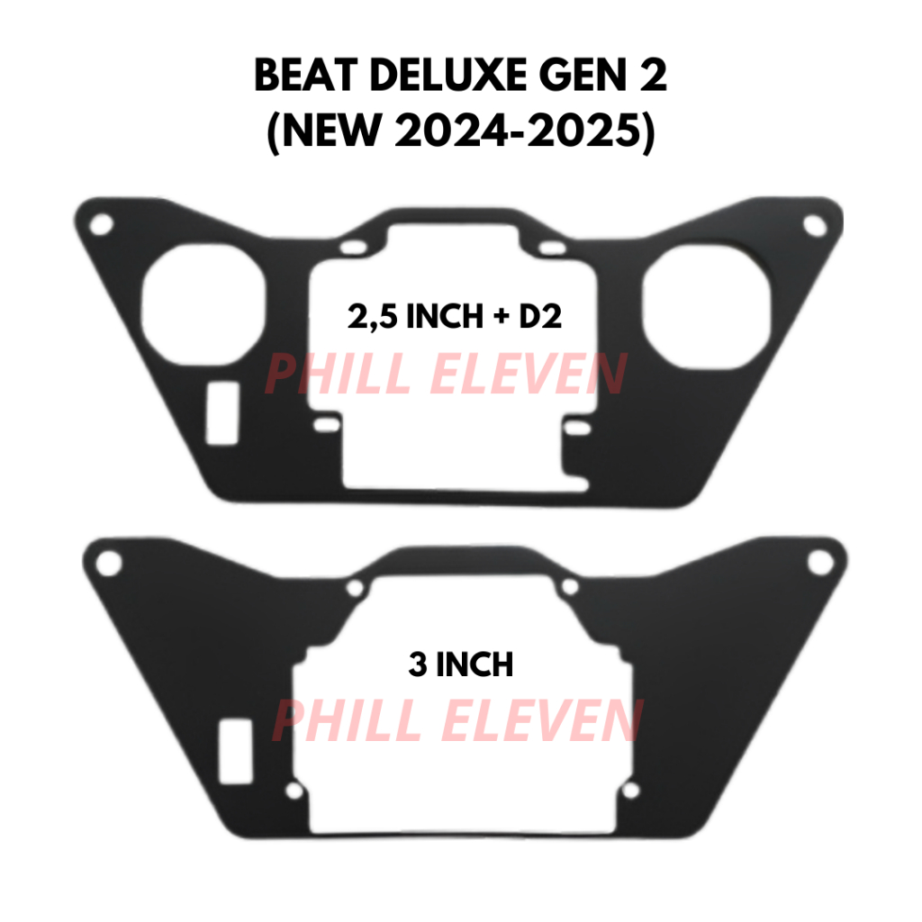 Jual Breket Biled Beat Deluxe Gen 2 New 2024/2025 - Dudukan Lampu Biled ...