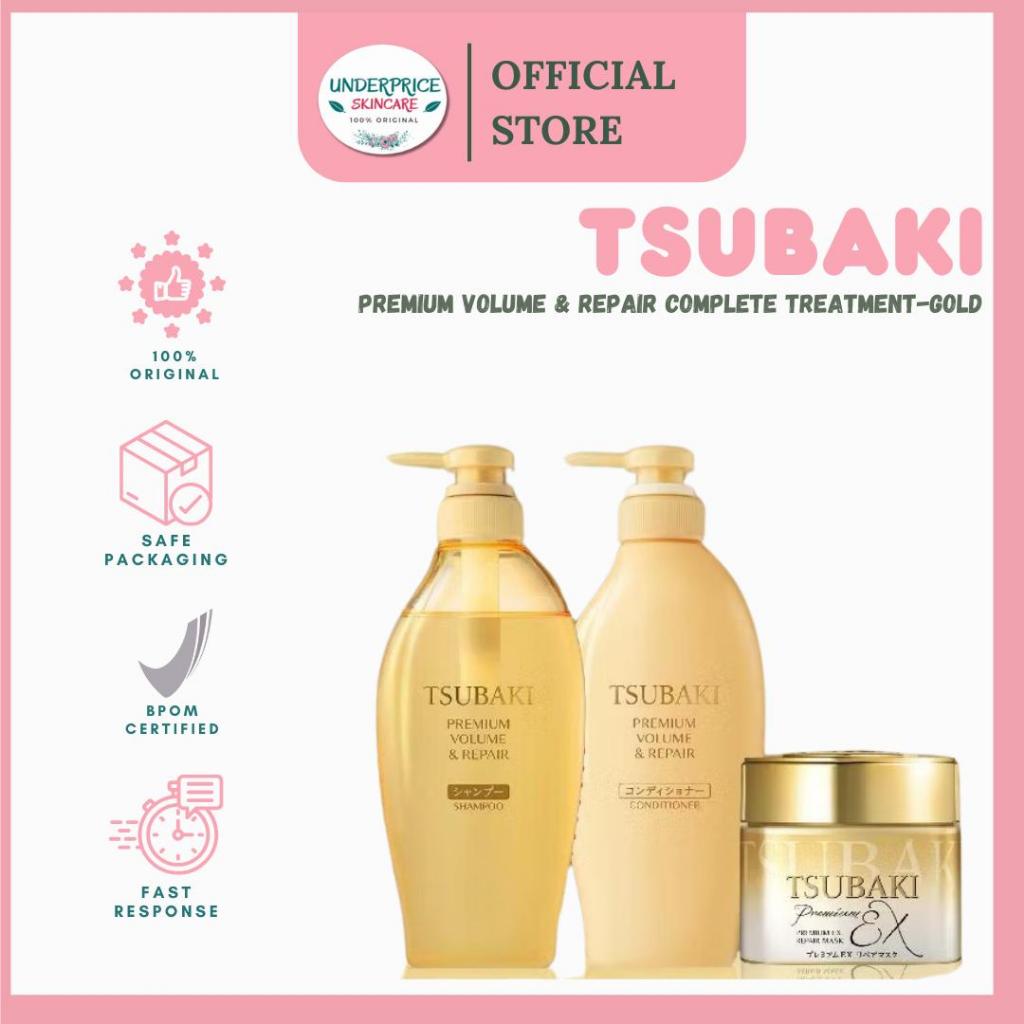 Jual Tsubaki Premium Volume & Repair Complete Treatment - Gold Shampoo ...