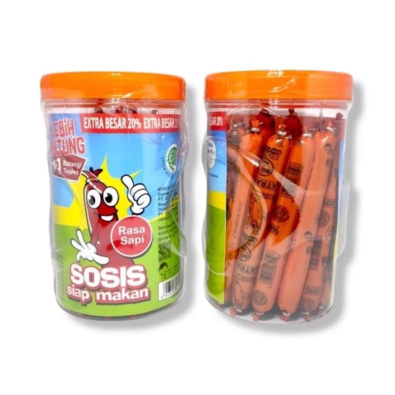 Jual SOSIS SO NICE RASA SAPI (TOPLES) 24pcs | Shopee Indonesia