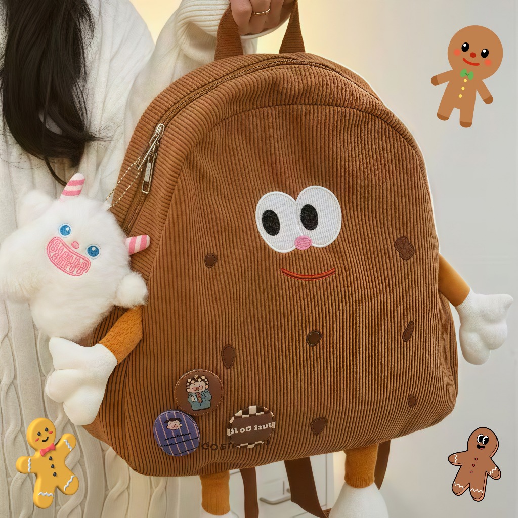 Jual [COD ]Tas Ransel Mini Wanita Lucu Ransel Pelajar /Biskuit Tas ...