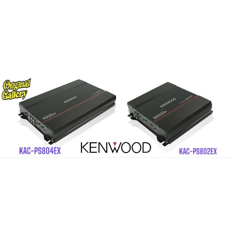 Jual KENWOOD Amplifier KAC-PS 804 EX 4 Channel Power | Shopee Indonesia