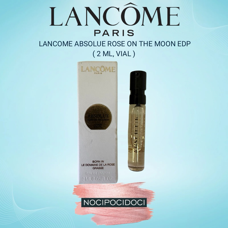 Jual Lan’co’me Absolue Not Your Rose Frost & Moss, Le Parfum Musk & White Tea ( 2 mL, Vial ...