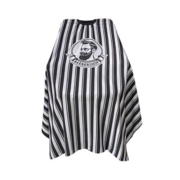 Jual Kain Jubah Kip Cape Barber Shop HITAM SALUR Sarung Kep Apron ...