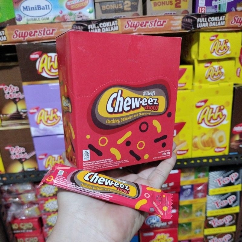 Jual Chew-eez Choco 1 box isi 20 pcs | Shopee Indonesia