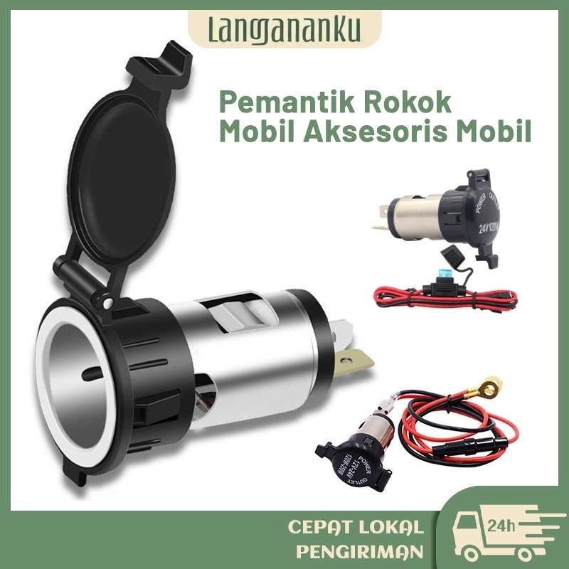 Jual Mobil Universal 12V Soket Pemantik Pengisi Daya Pemantik Rokok ...