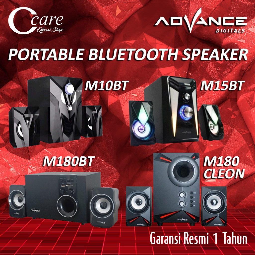 Jual Speaker Advance M15bt Bluetooth Xtra Bass Subwoofer (Speaker Besar ...