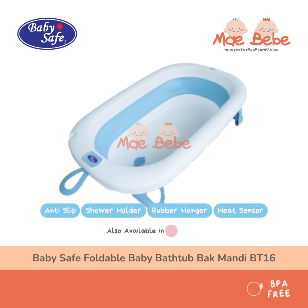 Jual Baby Safe Foldable Baby Bathtub Bak Mandi Lipat BT16 | Shopee ...
