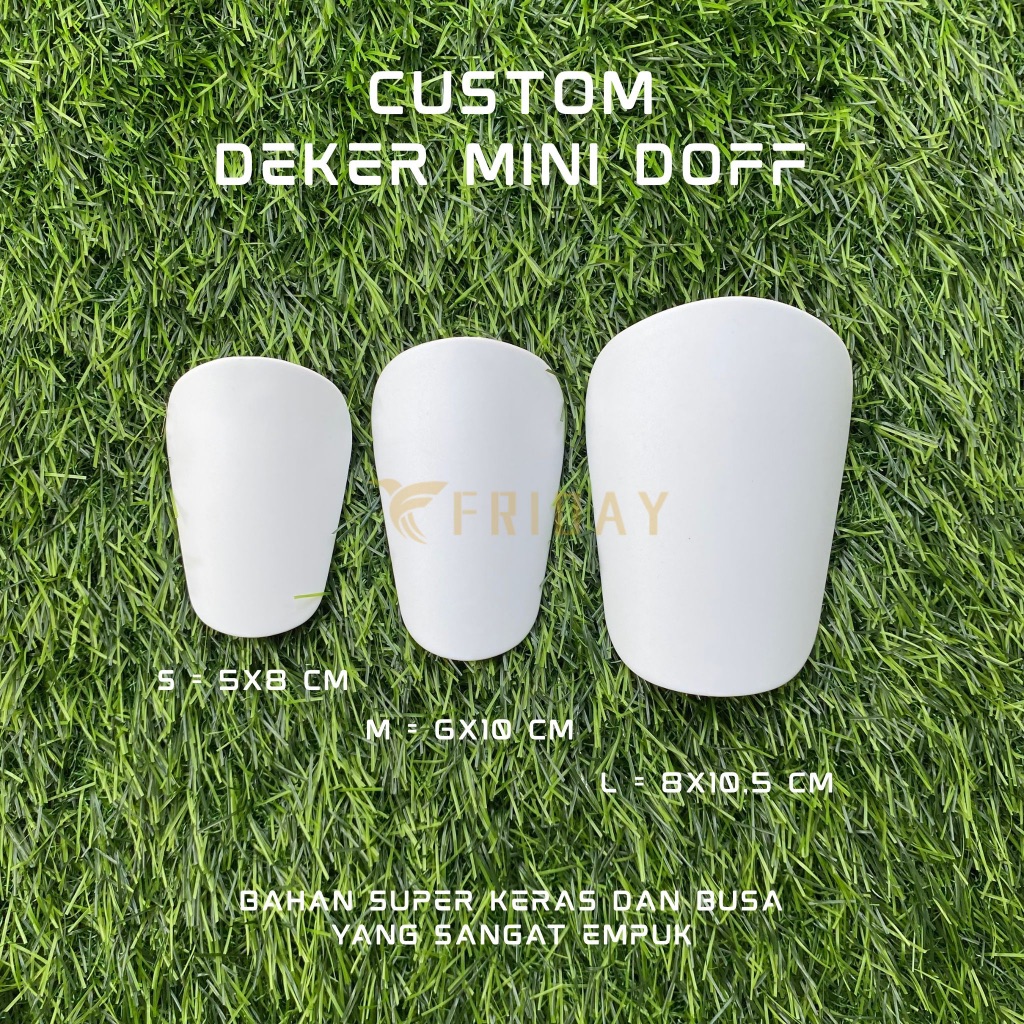 Jual Deker Mini Custom | Shin Guard Custom | Pelindung Tulang Kering ...