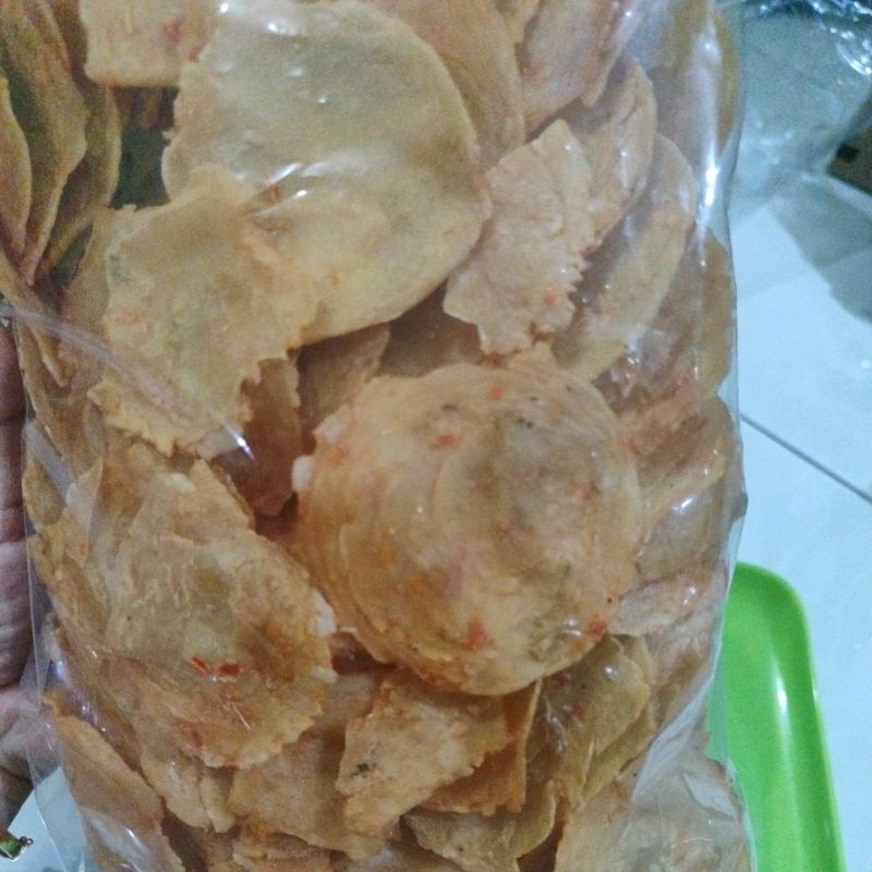 Jual Emping Mentah Pedas Manis 500gr | Shopee Indonesia
