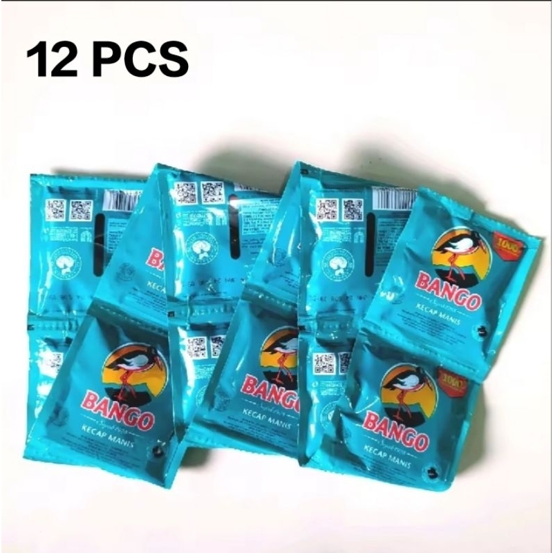 Jual KECAP BANGO RENCENGAN ISI 12 SACHET (BANGO 1000) | Shopee Indonesia