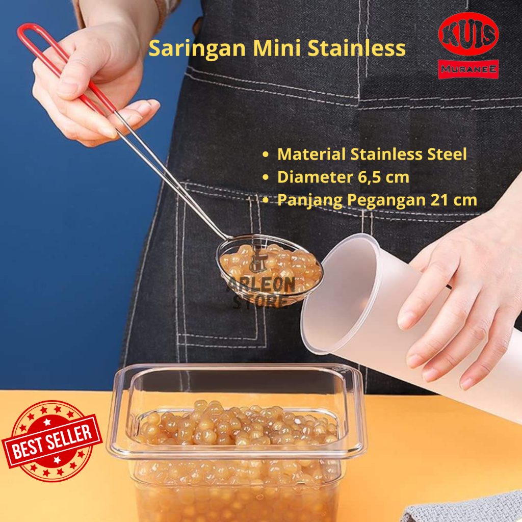Jual Sendok Takar Bobba | Saringan Topping | Saringan Shabu shabu ...