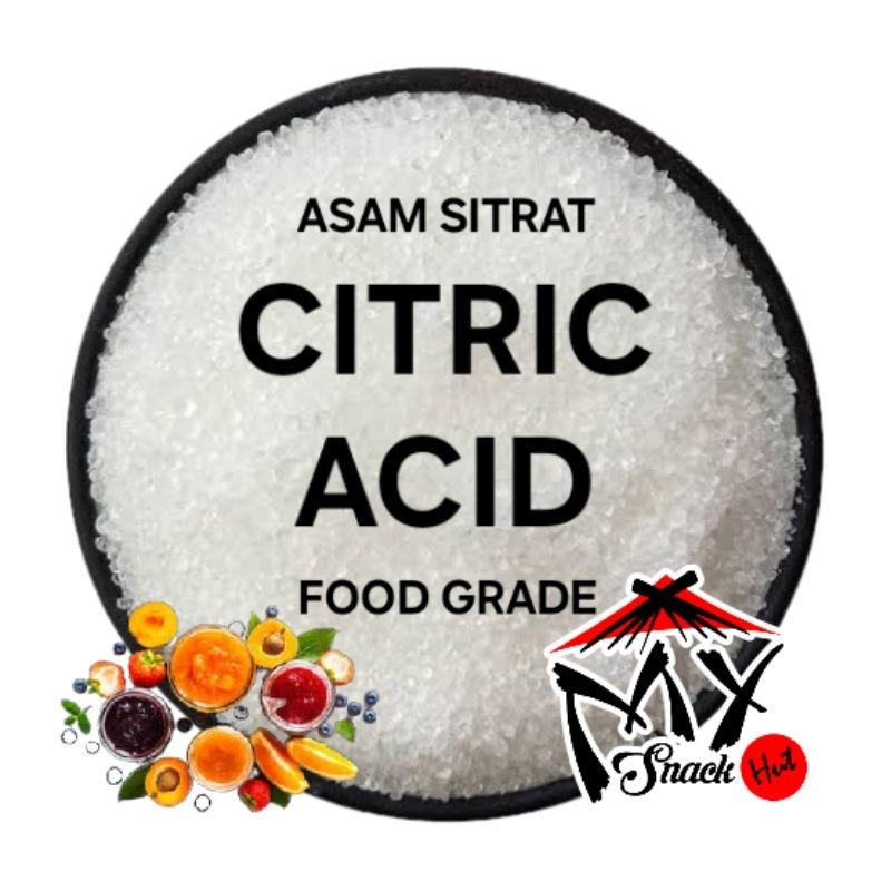 Jual CITRIC ACID 1KG FOOD GRADE ASAM SITRAT CITROEN ZUUR SITRUN CITRUN ...