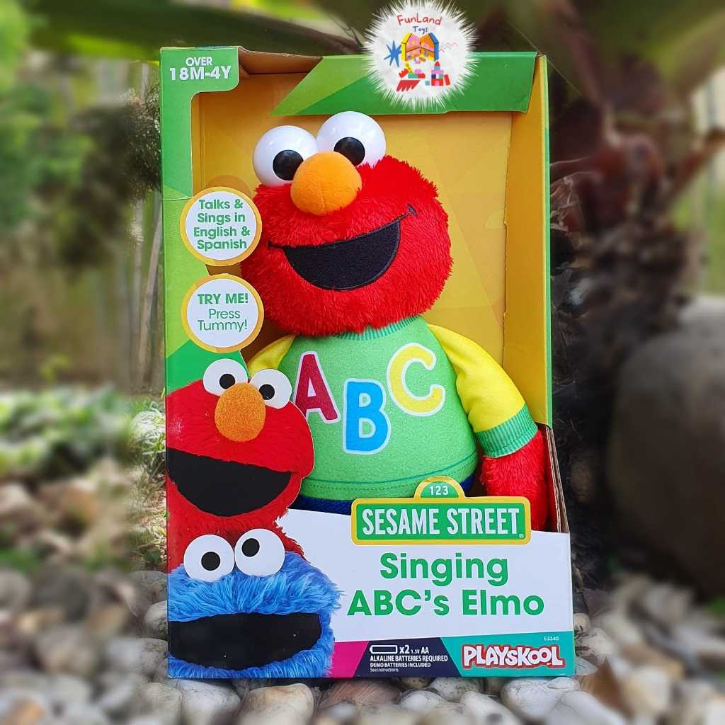 Jual Elmo Sesame Street - Singing ABC 's Elmo | Shopee Indonesia