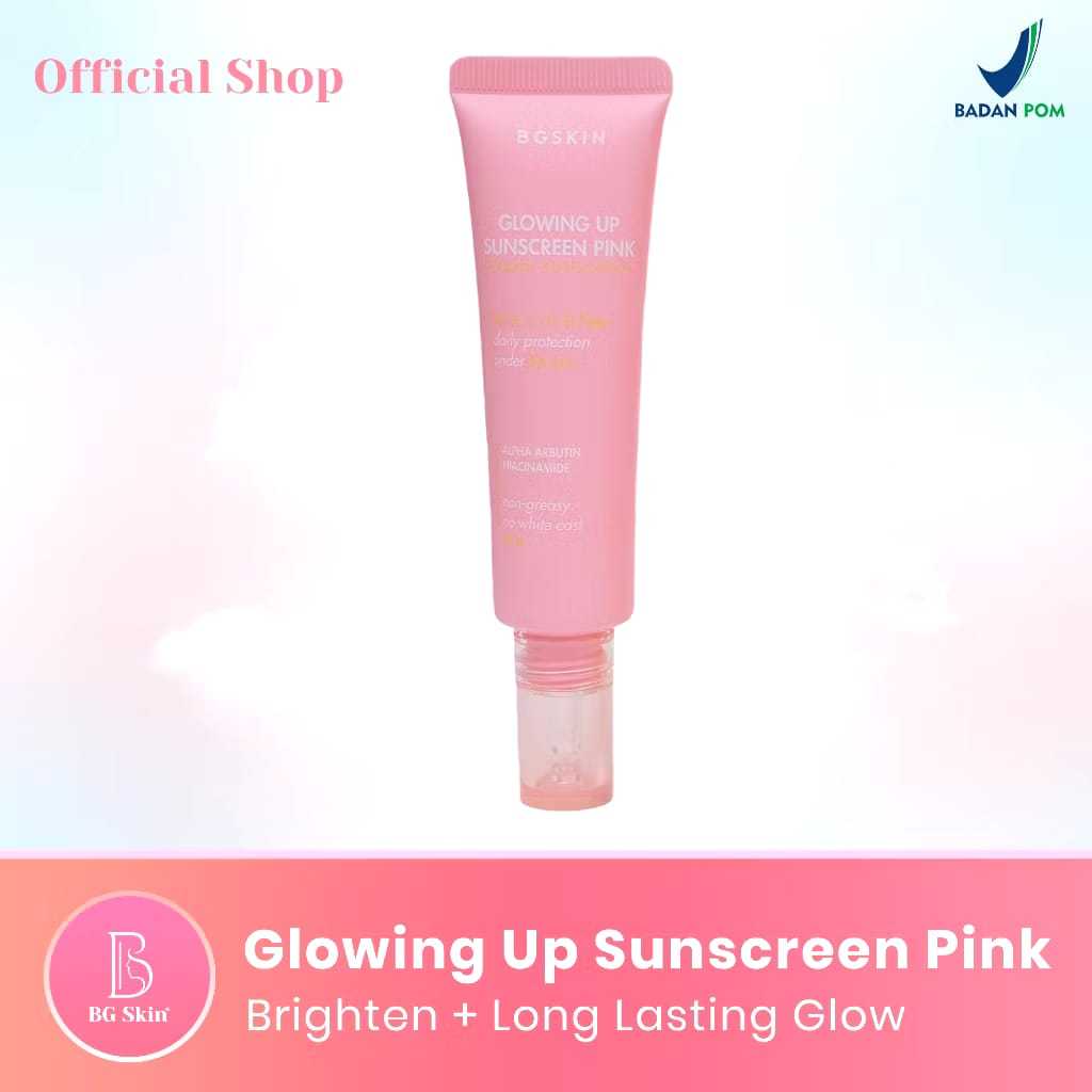 Jual Bg Skin Sunscreen Pink Spf 30 | Shopee Indonesia