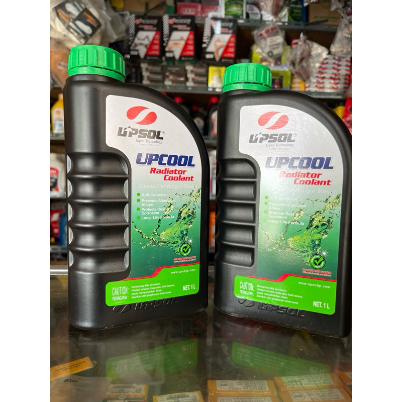 Jual COOLANT UPSOL UPCOOL 1LITER CAIRAN PENDINGIN AIR RADIATOR | Shopee ...