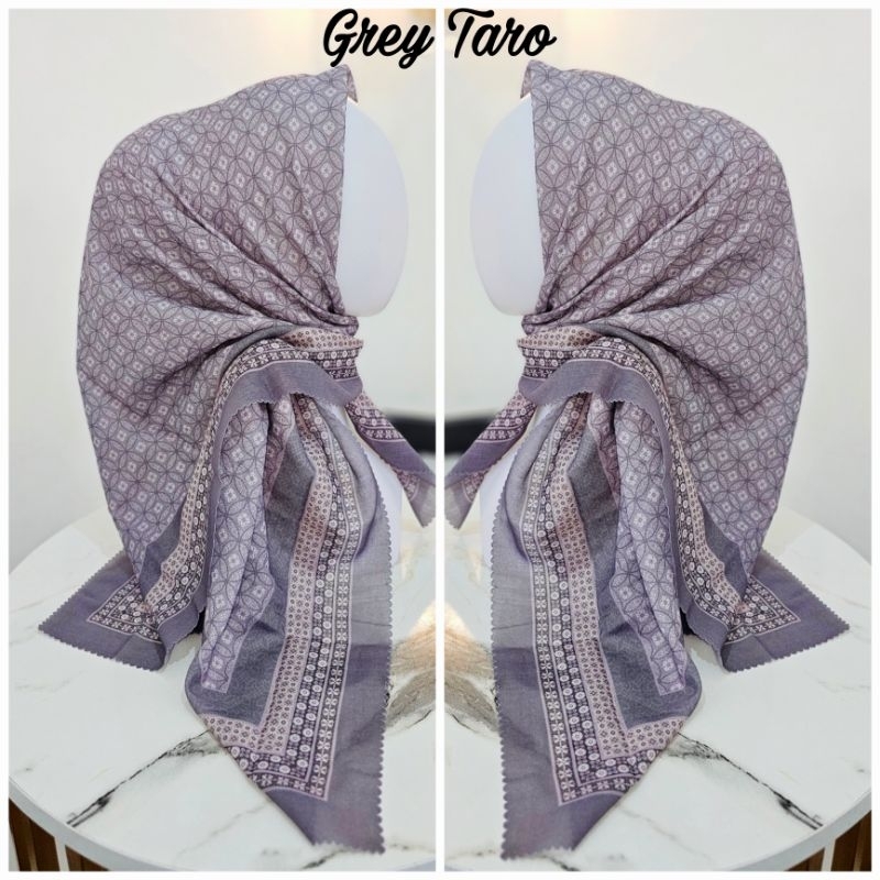 Jual voal motif grey taro | Shopee Indonesia
