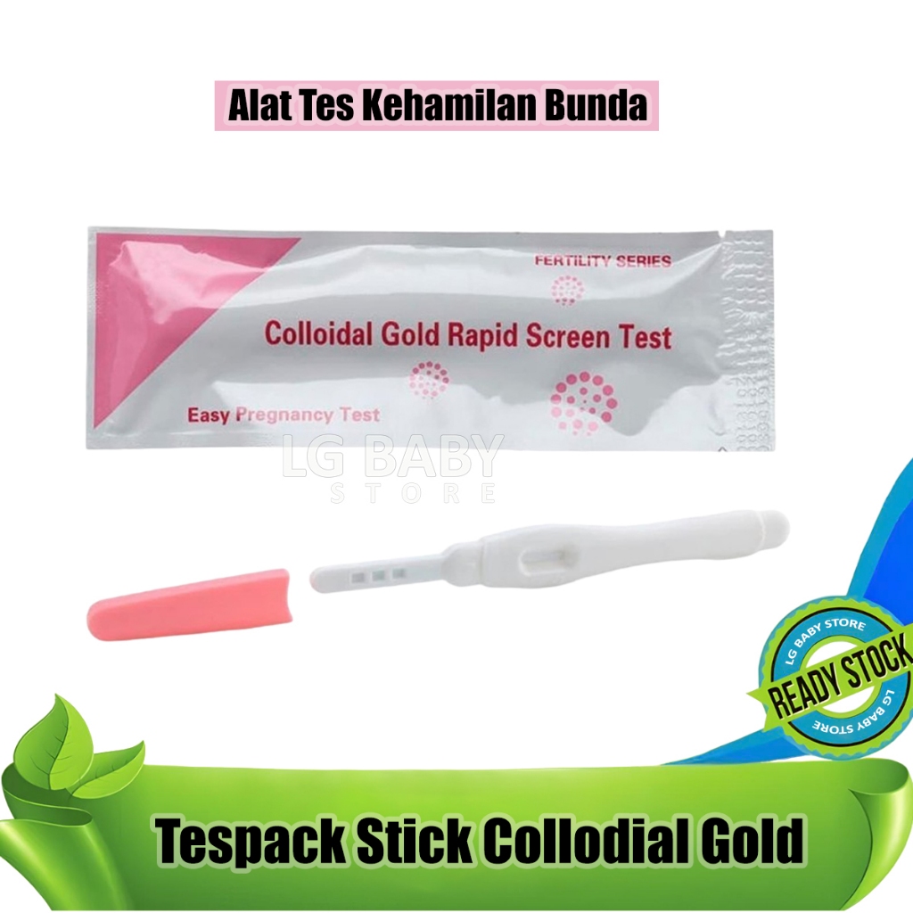 Jual TestPack COLLOIDAL Stik Compact HCG Test Pack Tespek Alat Tes ...