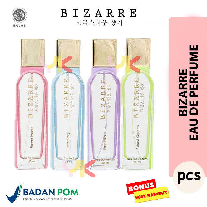 Jual BIZARRE Eau De Parfum 50ml | Flower Power | Love Story | Secret ...