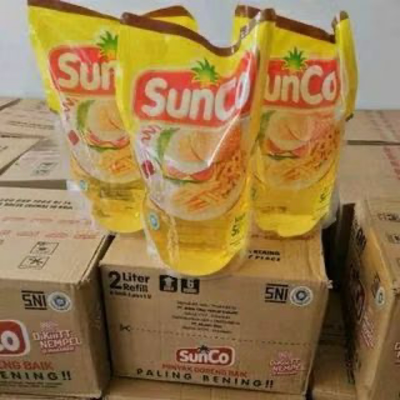Jual Pilihan Minyak goreng SUNCO 2L 1 Dus | Shopee Indonesia