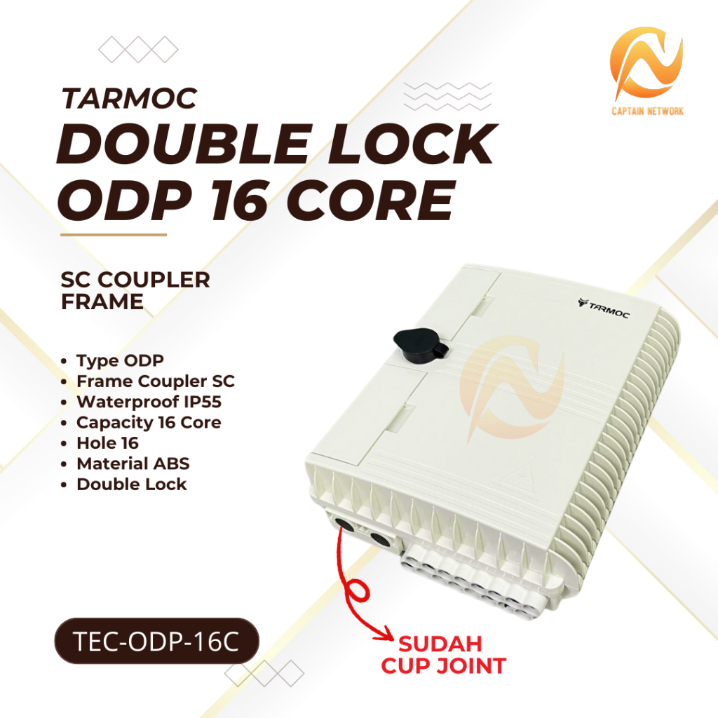 Jual Fiber Optic ODP 16 Core SC/TUBE Splitter Double Lock | Shopee ...