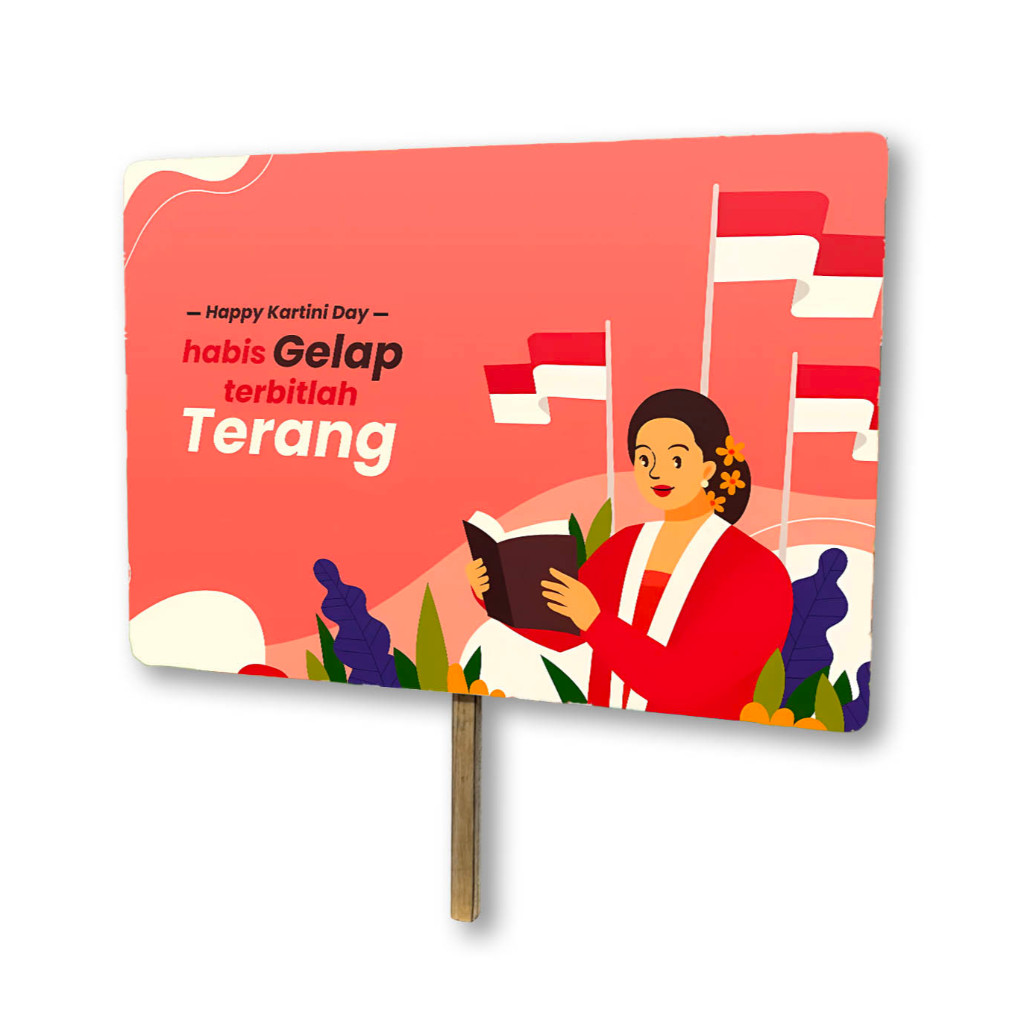 Jual Poster Pawai Hari Kartini Day Pawai Dengan Pegangan | Shopee Indonesia