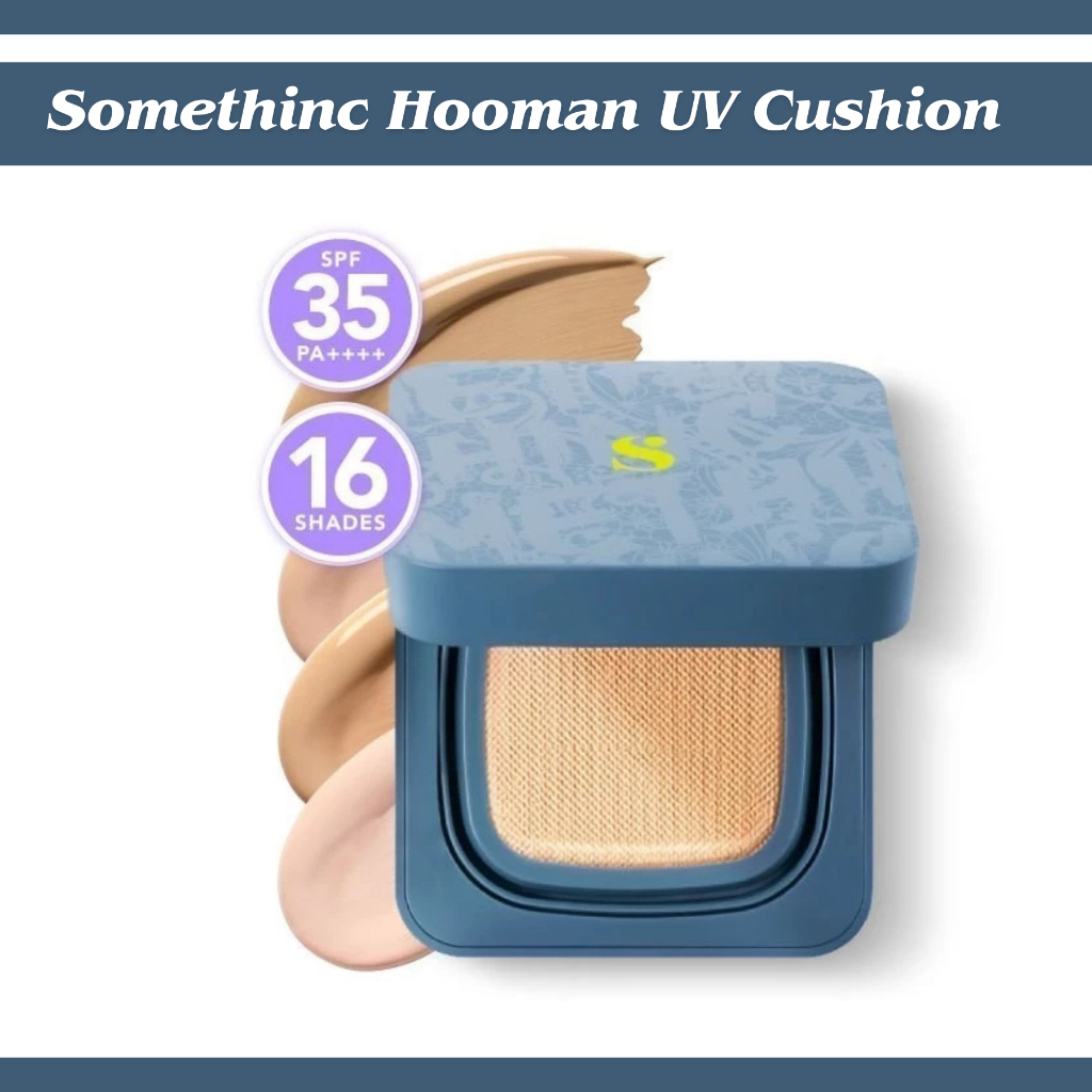 Jual Somethinc Hooman Breathable UV Cushion Cover SPF 35 PA++++ /Alas ...