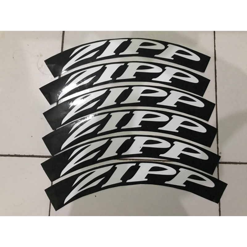 Jual Stiker velg fixie zipp ukuran 2,5 cm | Shopee Indonesia