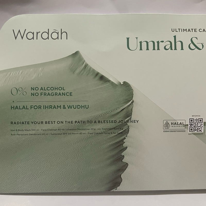 Jual UMROH UMRAH HAJI HAJJ Wardah Kahf STARTER KIT / MINI SIZE (SATUAN ...