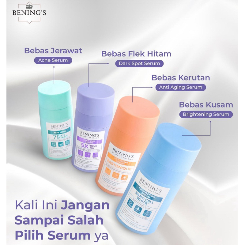 Jual Bening's Dark Spot Serum / Whitening Diamond serum Benings Clinic ...
