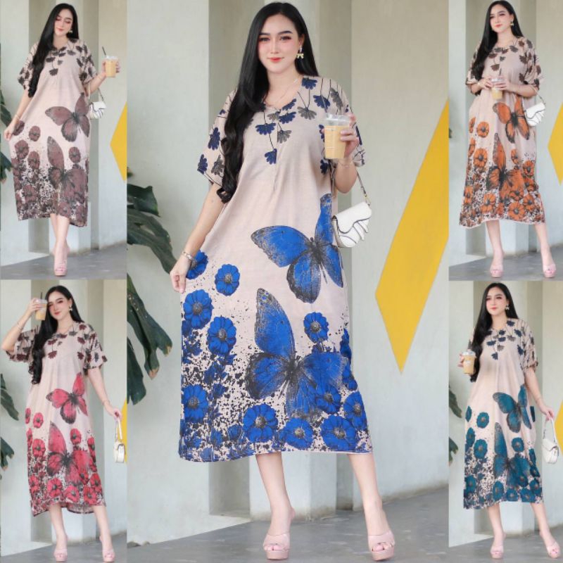 Jual Daster motif kekinian/Daster viral terbaru/Daster jumbo resleting ...