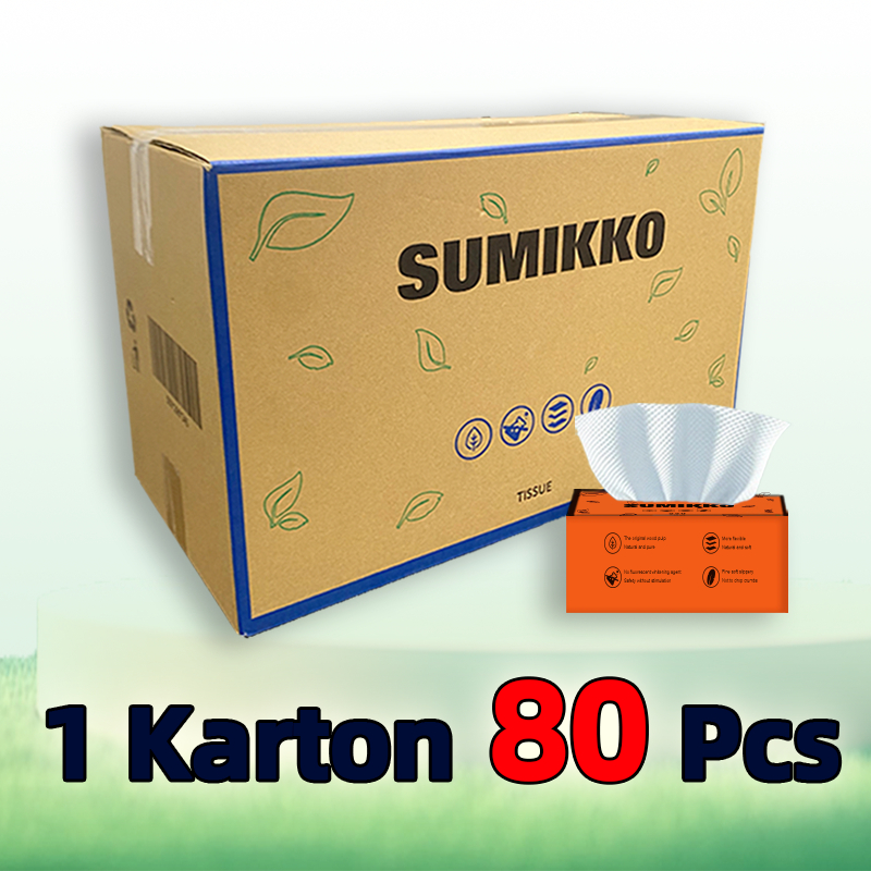 Jual 【10/30/60/80 packs】Sumikko Tissue Tisu Soft Facial Tissue 360 ...