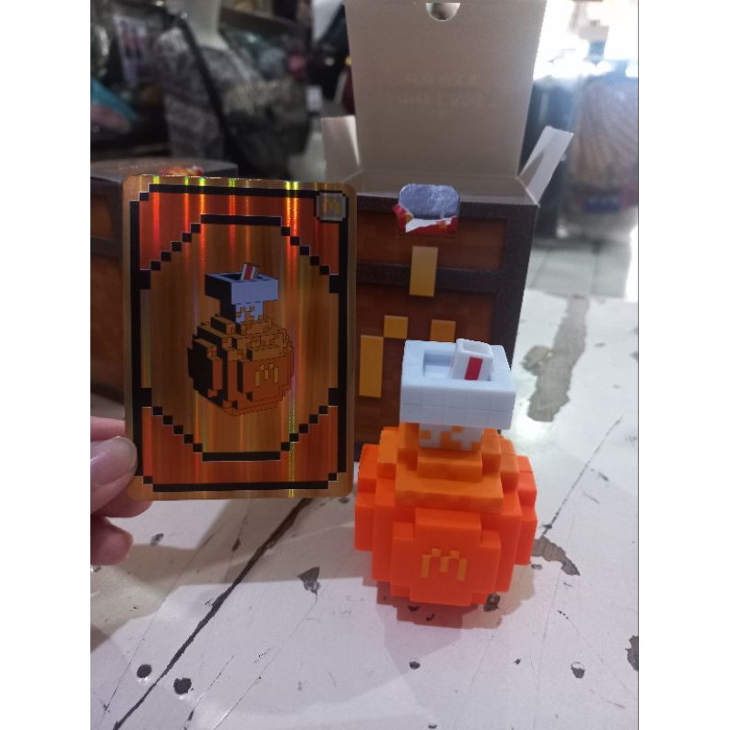 Jual happy meal minecraft, Mcd Indonesia minecraft movie | Shopee Indonesia