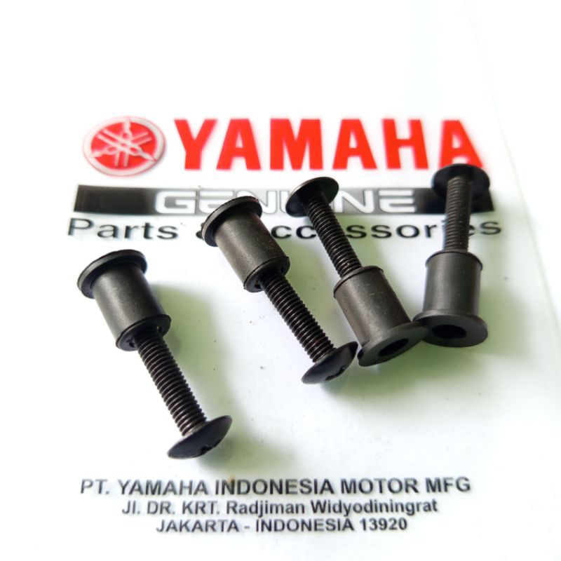 Jual Mur Karet Tipis windshield Dudukan Visor Yamaha Nmax Aerok Lexi ...