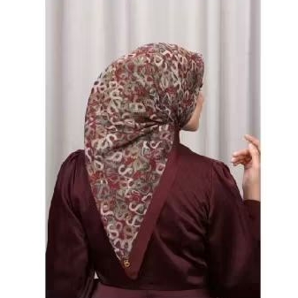 Jual Buttonscarves Samla Multicolor Cerry FREE Bros Dagu | Shopee Indonesia