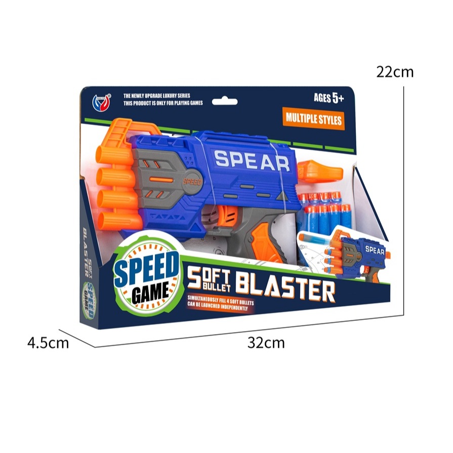 Jual Giggles - EVA Soft Bullet Gun ( Mainan Pistol 3+ | The Little ...