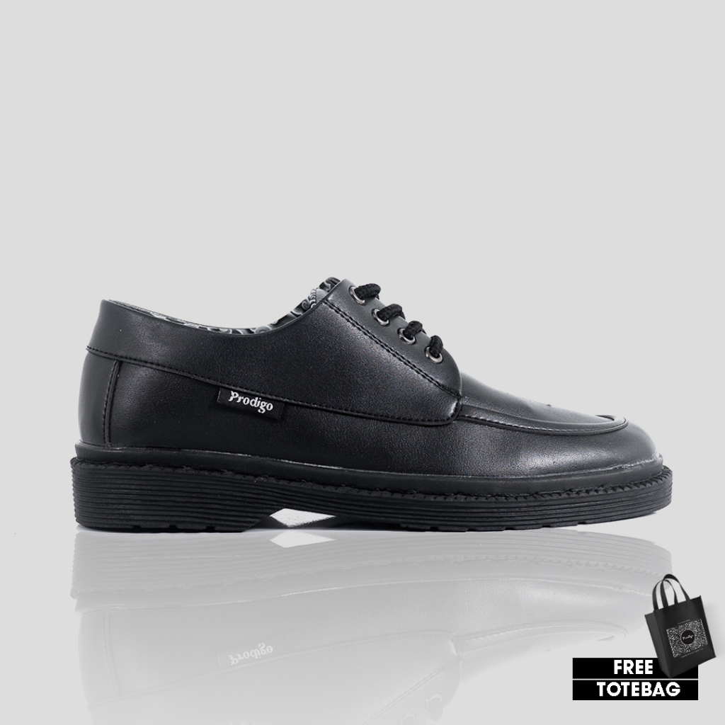 Jual Prodigo * Sepatu Pria Natuna Full Black | Sepatu Formal | Casual ...