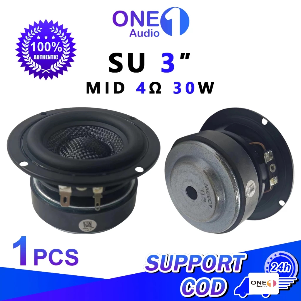 Jual OneAudio SU 3 inci 4 Ω 30W Midrange Speaker Speaker Mobil 3 inci Midrange | Shopee Indonesia