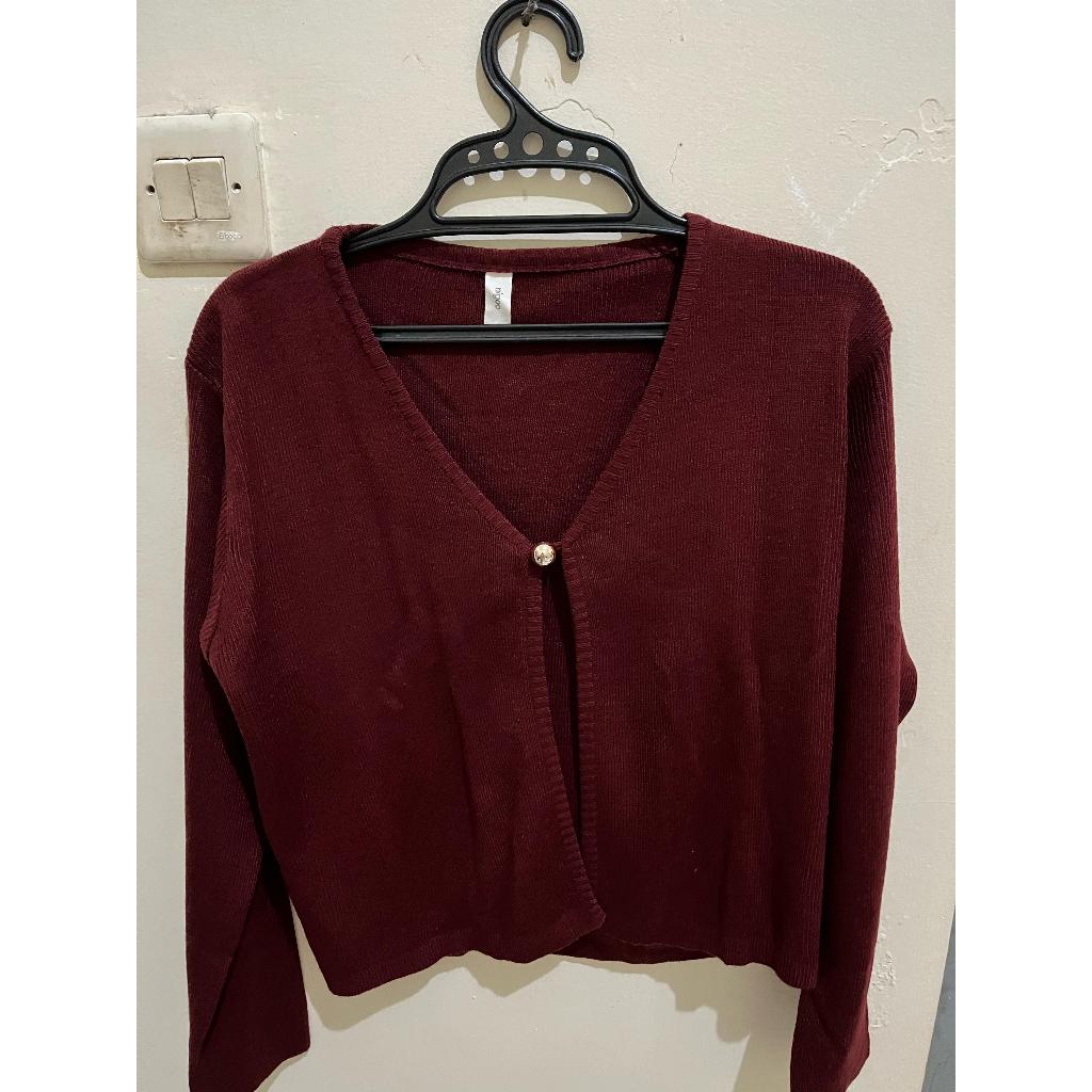 Jual Nigoo Cardigan Knit | Shopee Indonesia