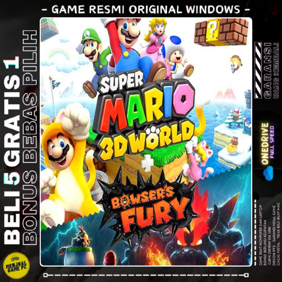 Jual SUPER MARIO 3D WORLD - GAME WINDOWS ORIGINAL - GAME PC - GAME ...